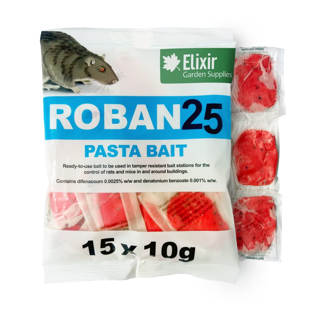 Roban25 Pasta Bait | Rat & Mouse Killer | Elixir Garden Supplies